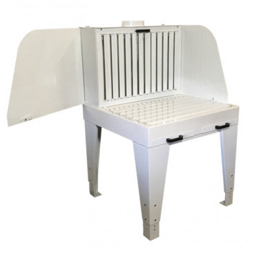 (P-786) MK-Mesa 1m Backdraft/Downdraft Table. Powder coated. – Alfi Webshop